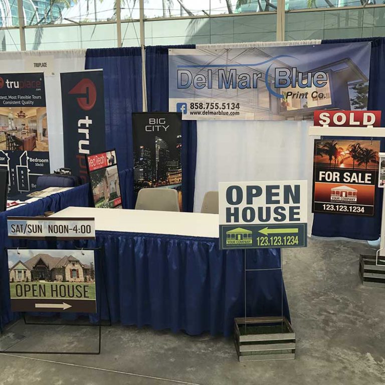 Sign Printing for San Diego County - Del Mar Blue Print